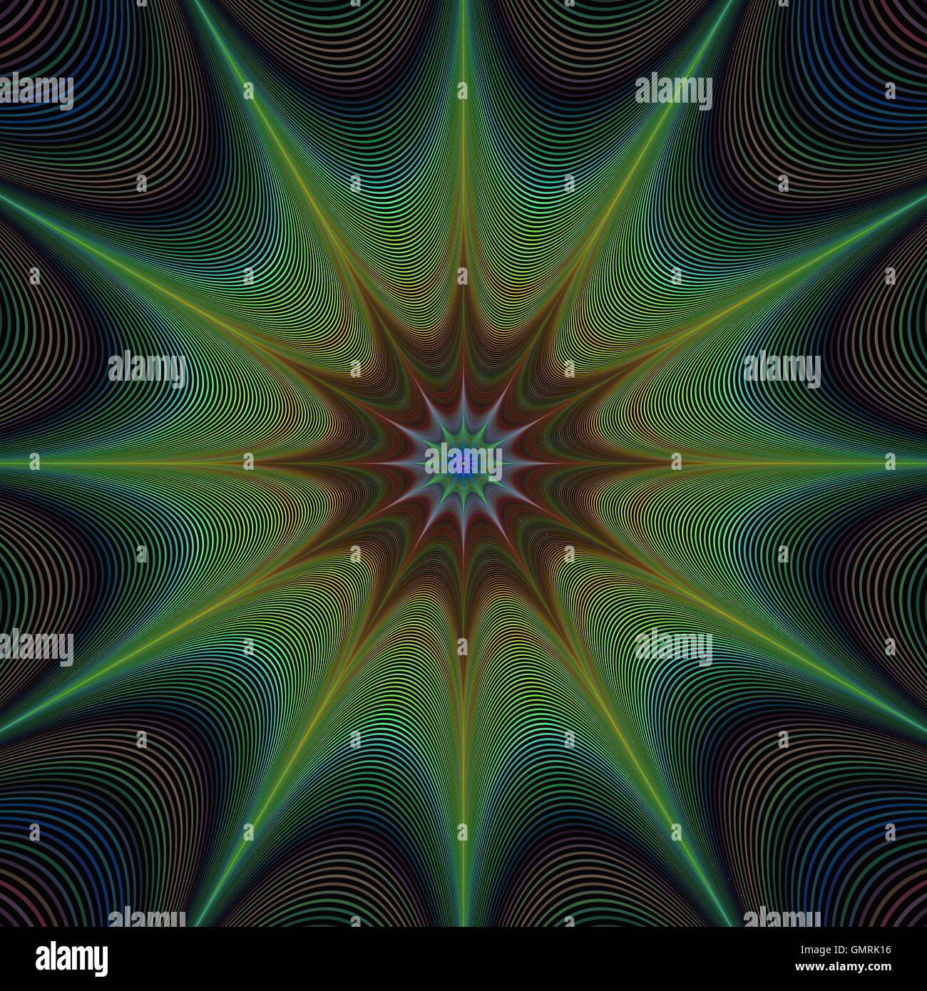 Curved star design Stock Vector Images - Alamy