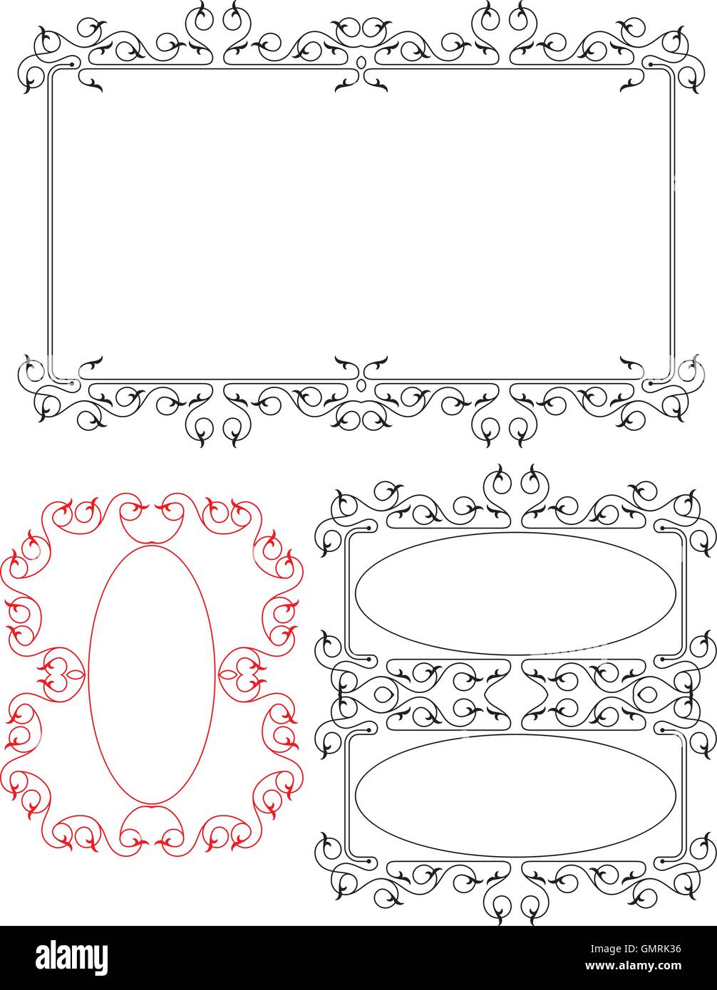 Frame Border Design Stock Vector Image & Art - Alamy