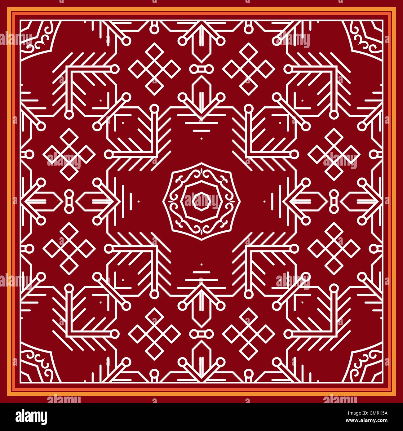 Folk, Tribal Design, Motif, Wall Painting Stock Vector Image & Art - Alamy