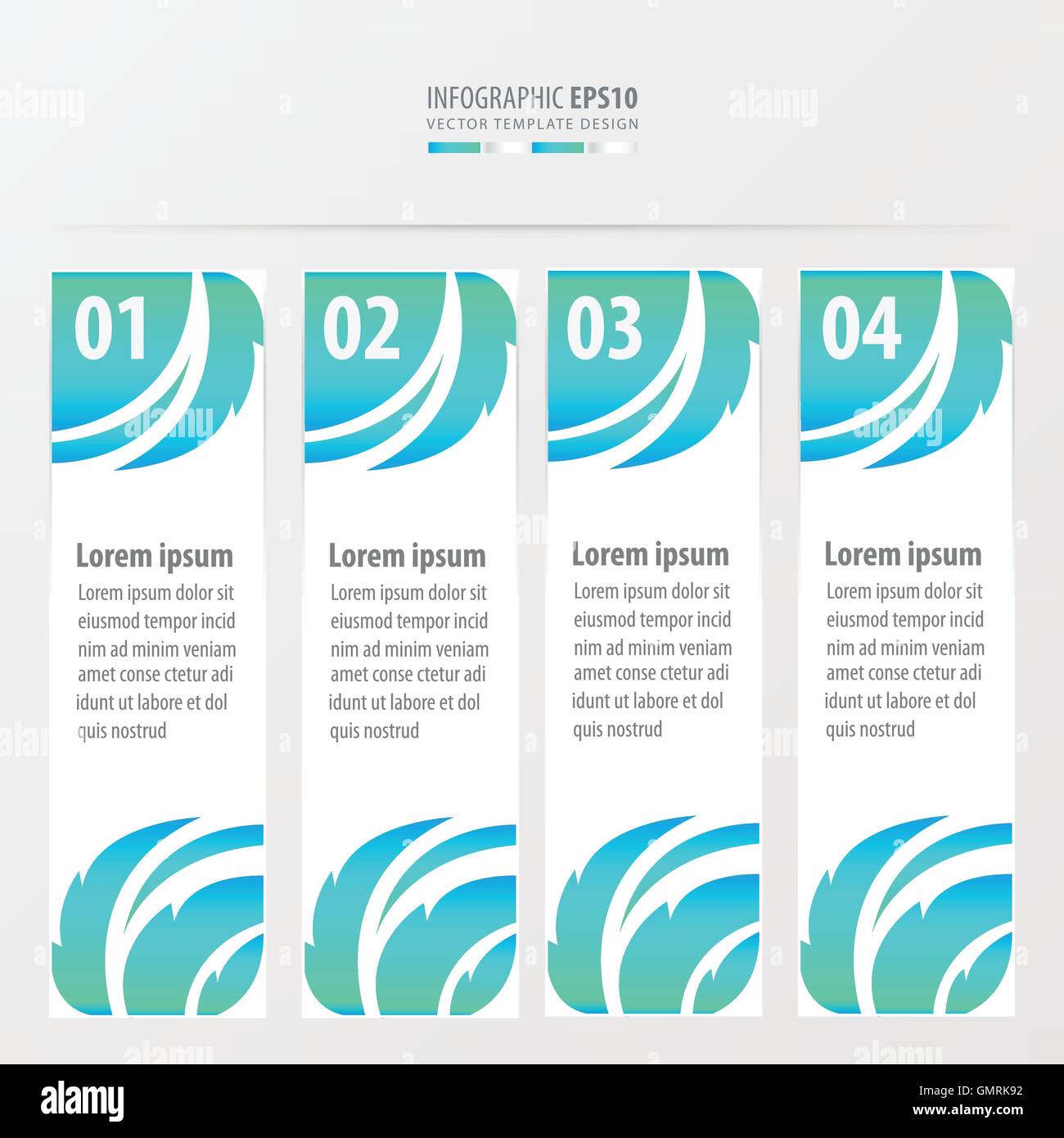leaf style on banner blue color Stock Vector Image & Art - Alamy