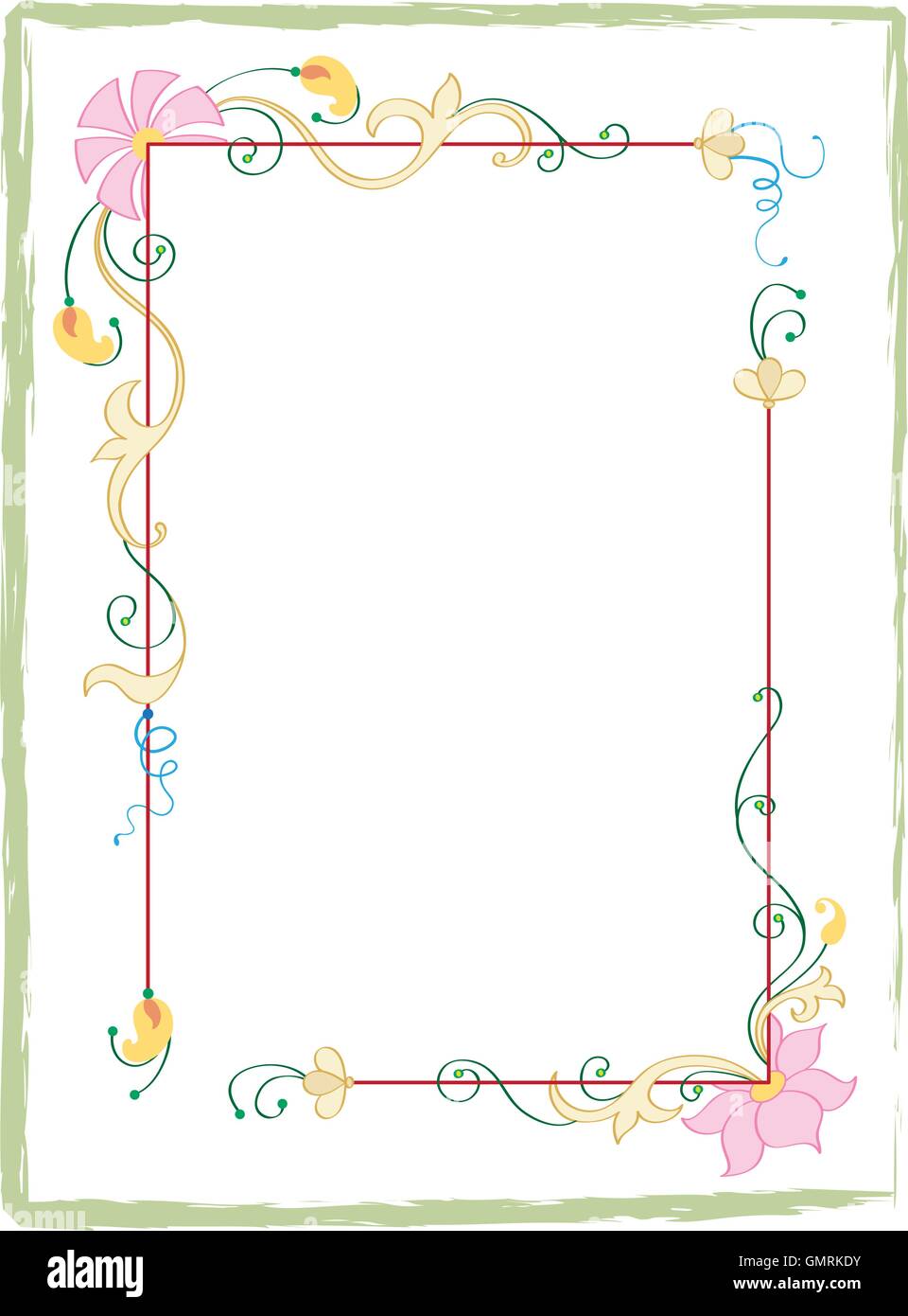 Frame Border Design Stock Vector Image & Art - Alamy