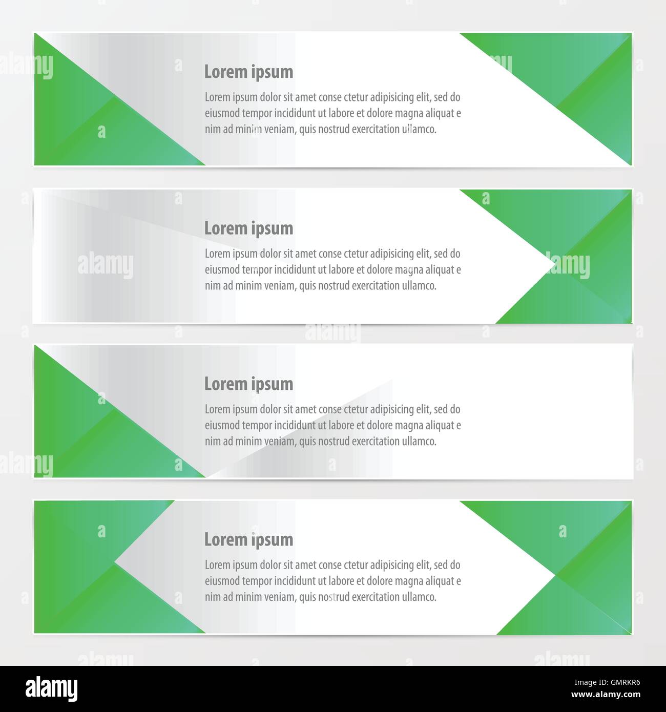 banner polygons design green color Stock Vector Image & Art - Alamy