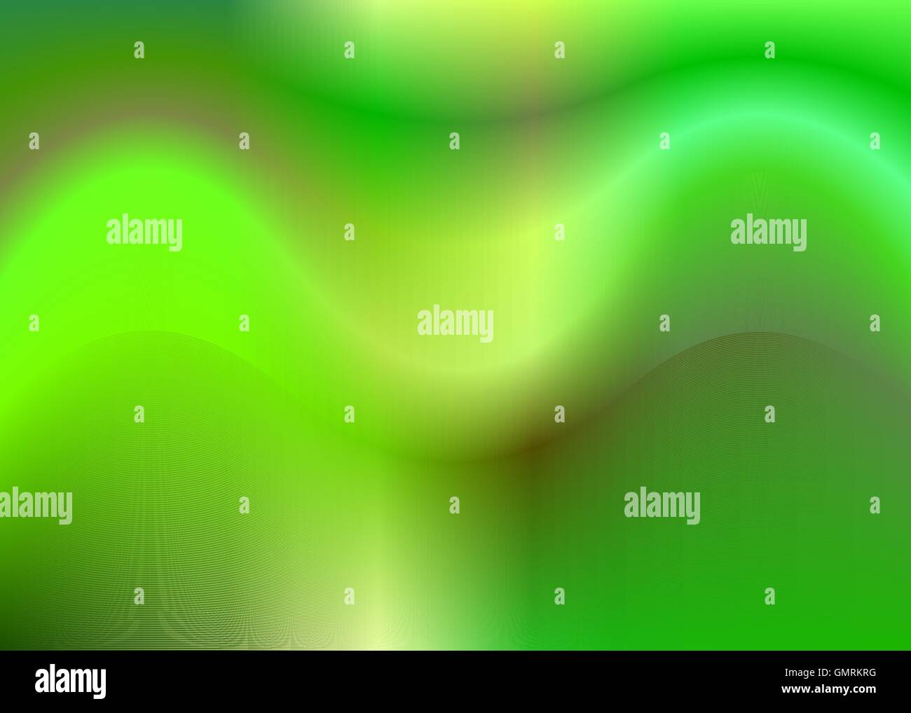 Green abstract wavy background Stock Vector Image & Art - Alamy