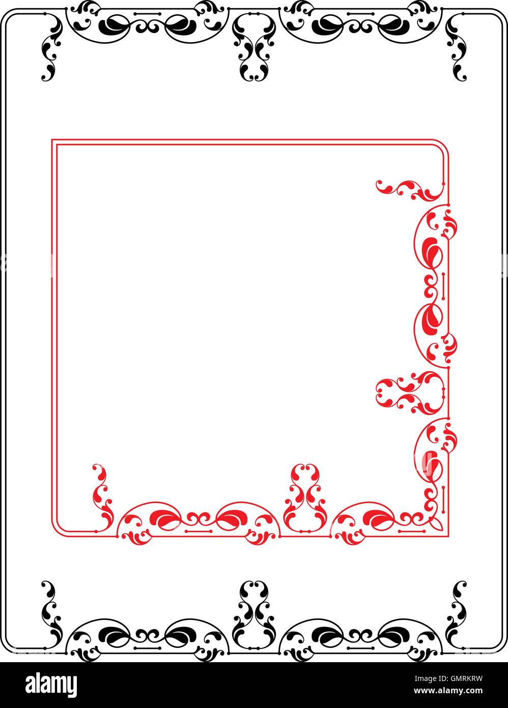 Frame Border Design Stock Vector Image & Art - Alamy