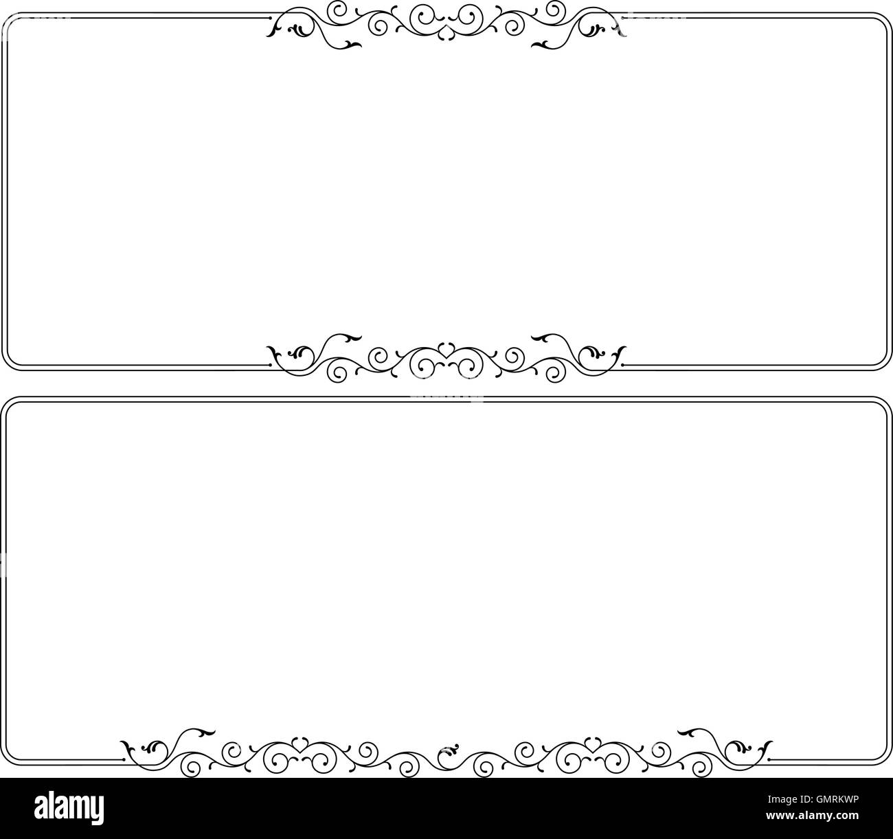 Frame Border Design Stock Vector Image & Art - Alamy