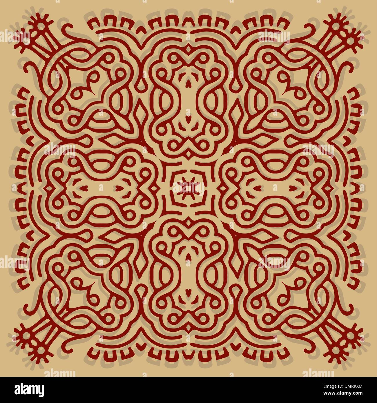 Indian wall hanging Stock Vector Images - Alamy