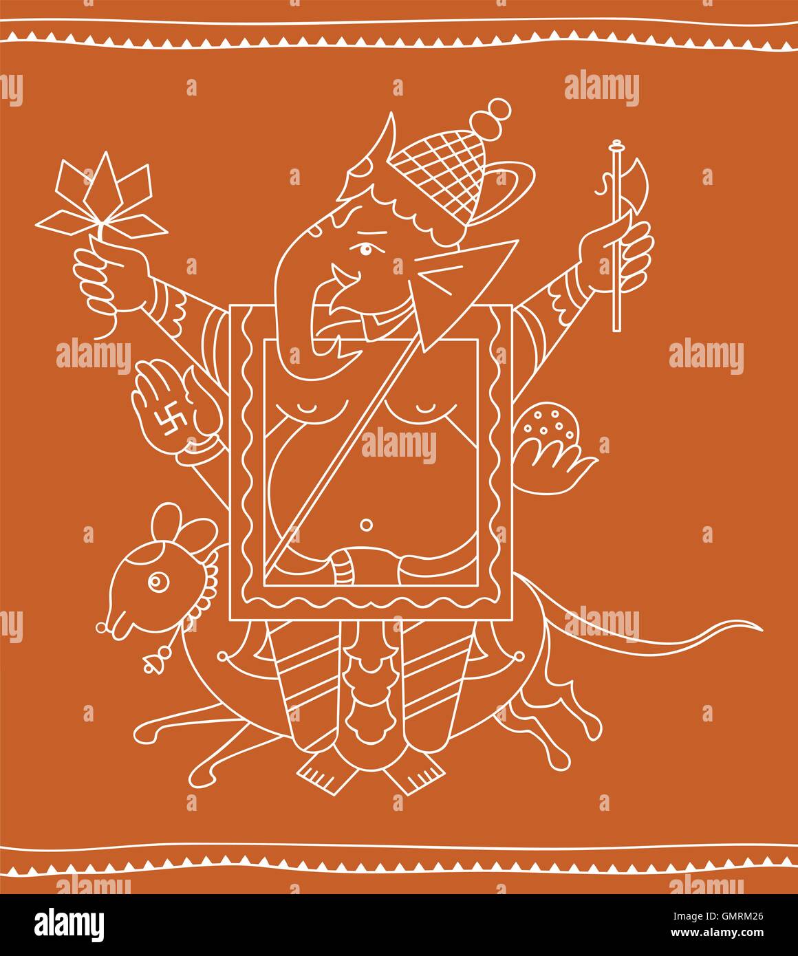 Ganesha The Lord Of Wisdom Stock Vector Image & Art - Alamy