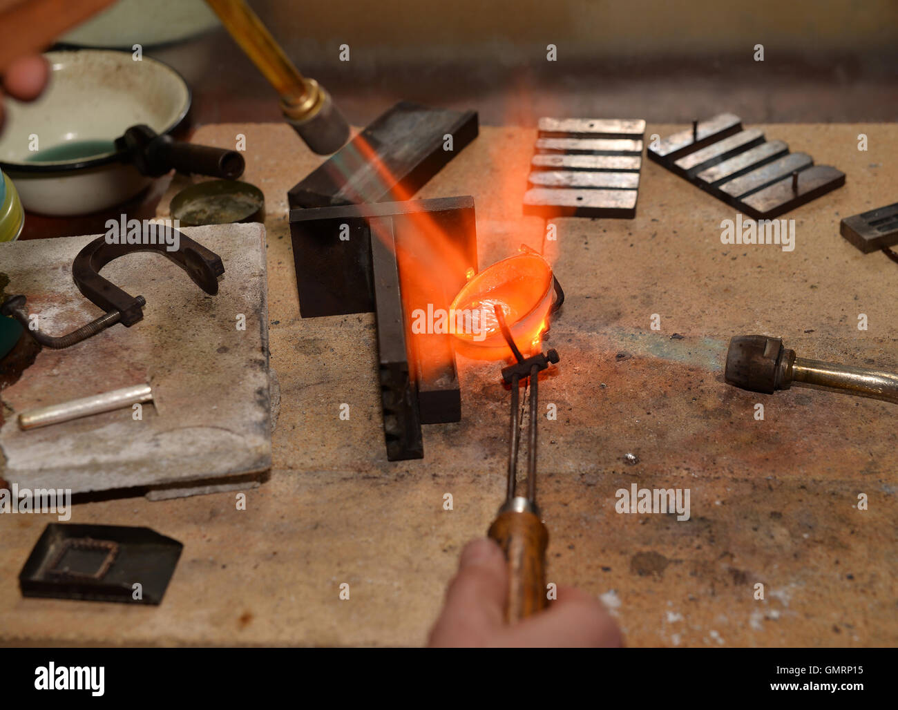 Melting flame hi-res stock photography and images - Alamy