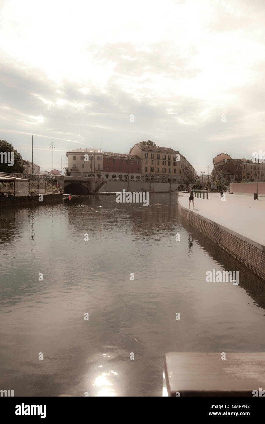 Darsena, Milan, Italy Stock Photo - Alamy