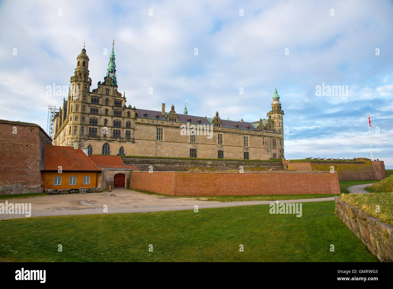 Kronborg castle exterior wall hi-res stock photography and images - Alamy
