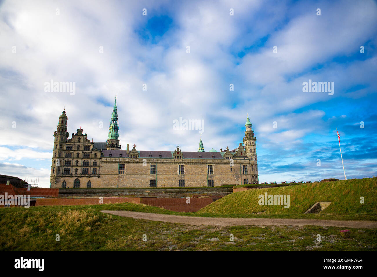 Kronborg castle exterior wall hi-res stock photography and images - Alamy