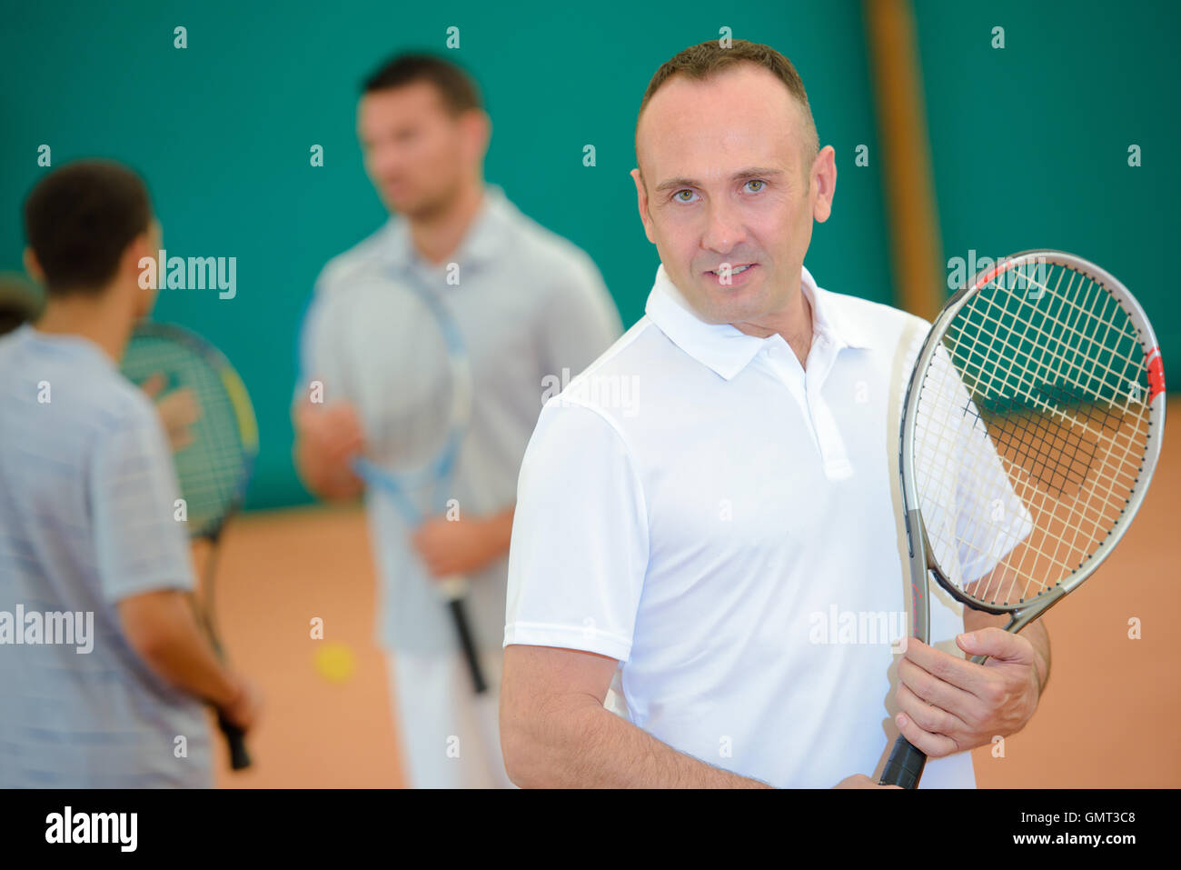 Three tennis players hi-res stock photography and images - Alamy