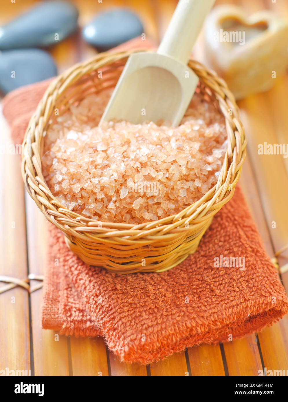 sea salt and soap Stock Photo - Alamy