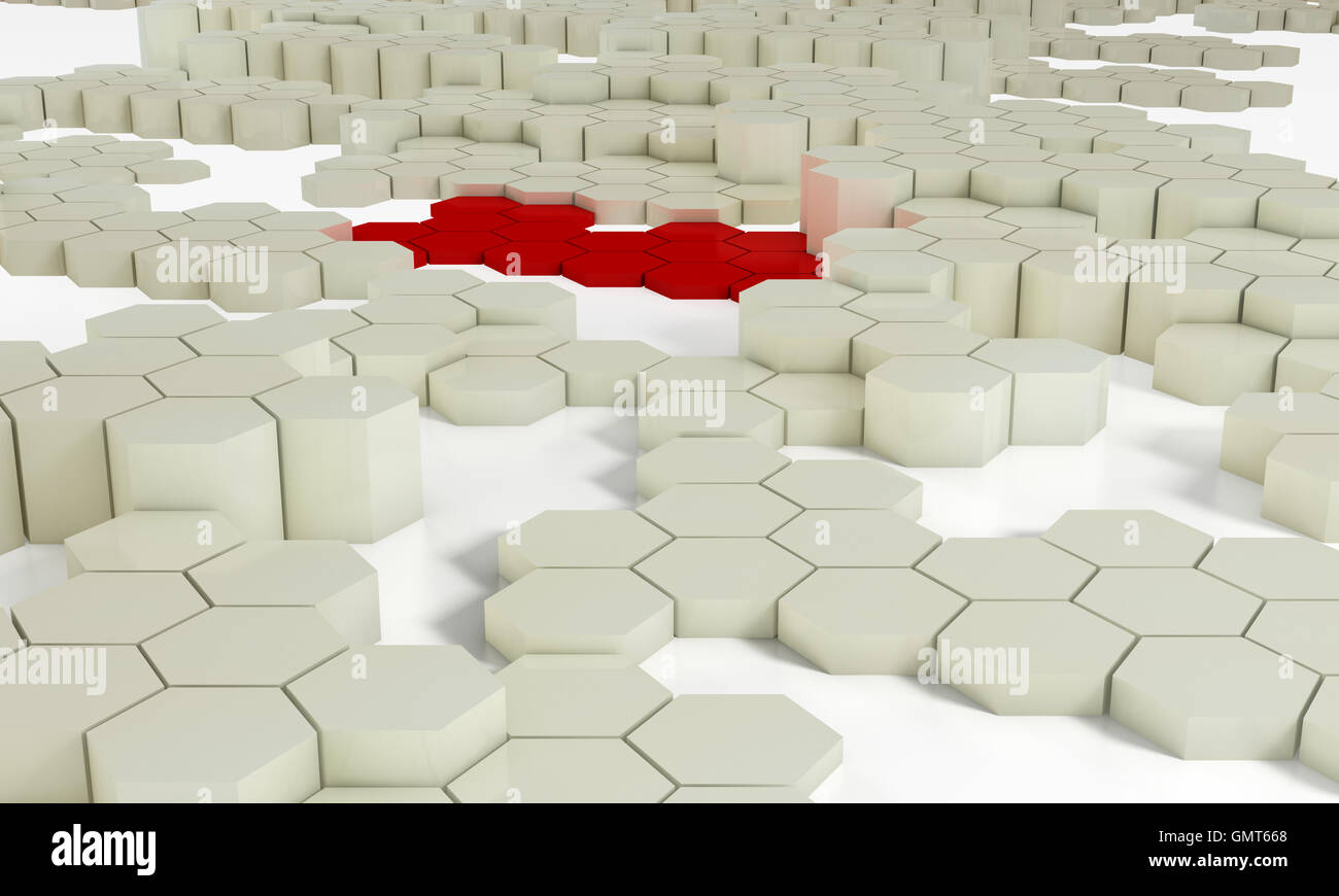 Hexagonal Cells High Resolution Stock Photography and Images - Alamy