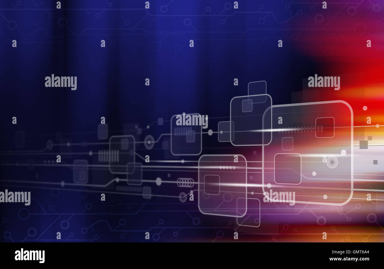 Technology background design Stock Photo - Alamy