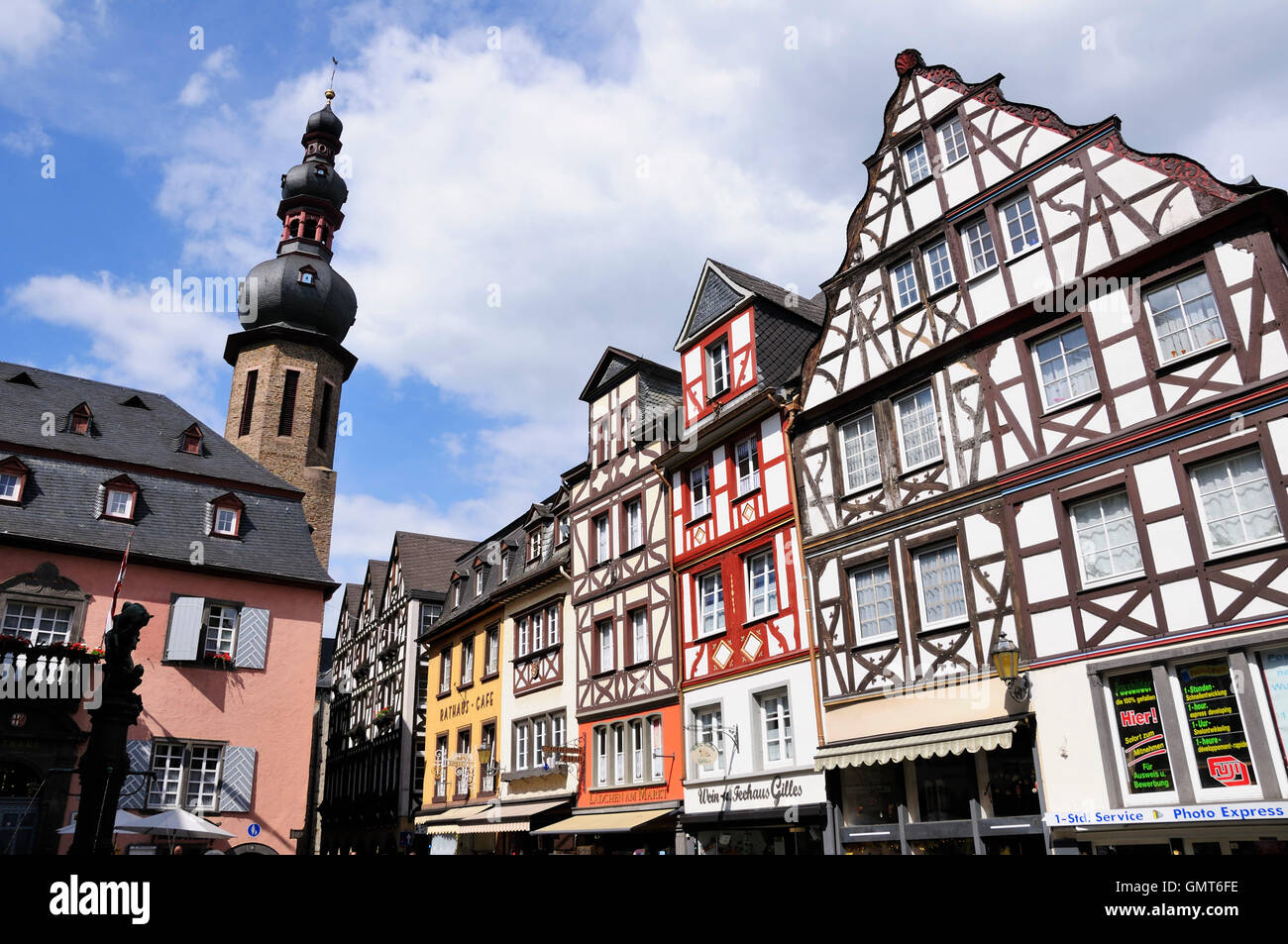 Old Town of Cochem, Germany Stock Photo - Alamy
