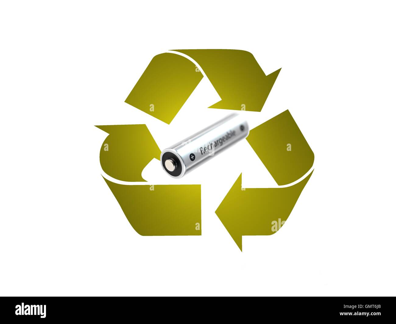 Battery recycle symbol hi-res stock photography and images - Alamy