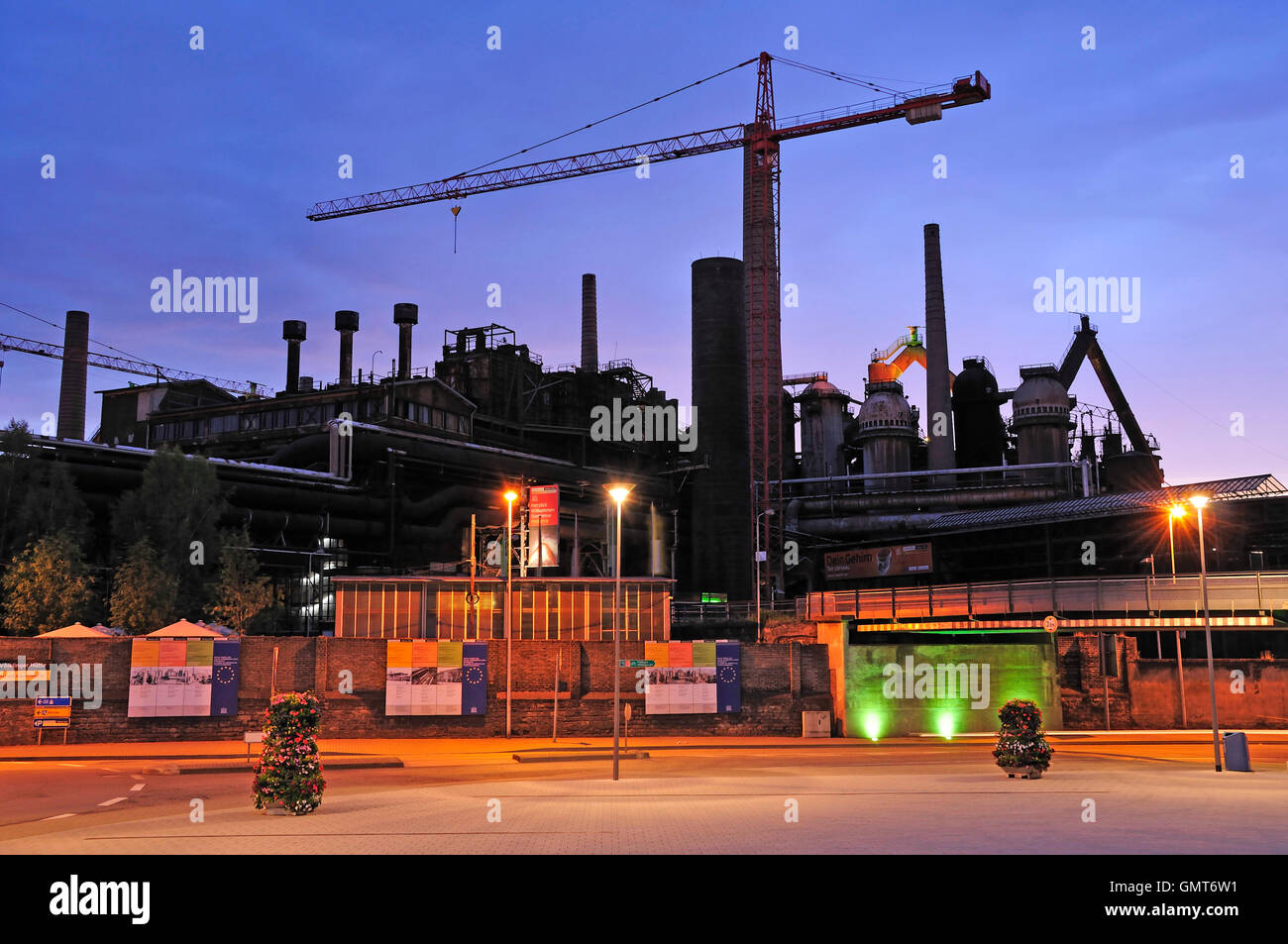 Voelklingen Ironworks in Germany Stock Photo - Alamy