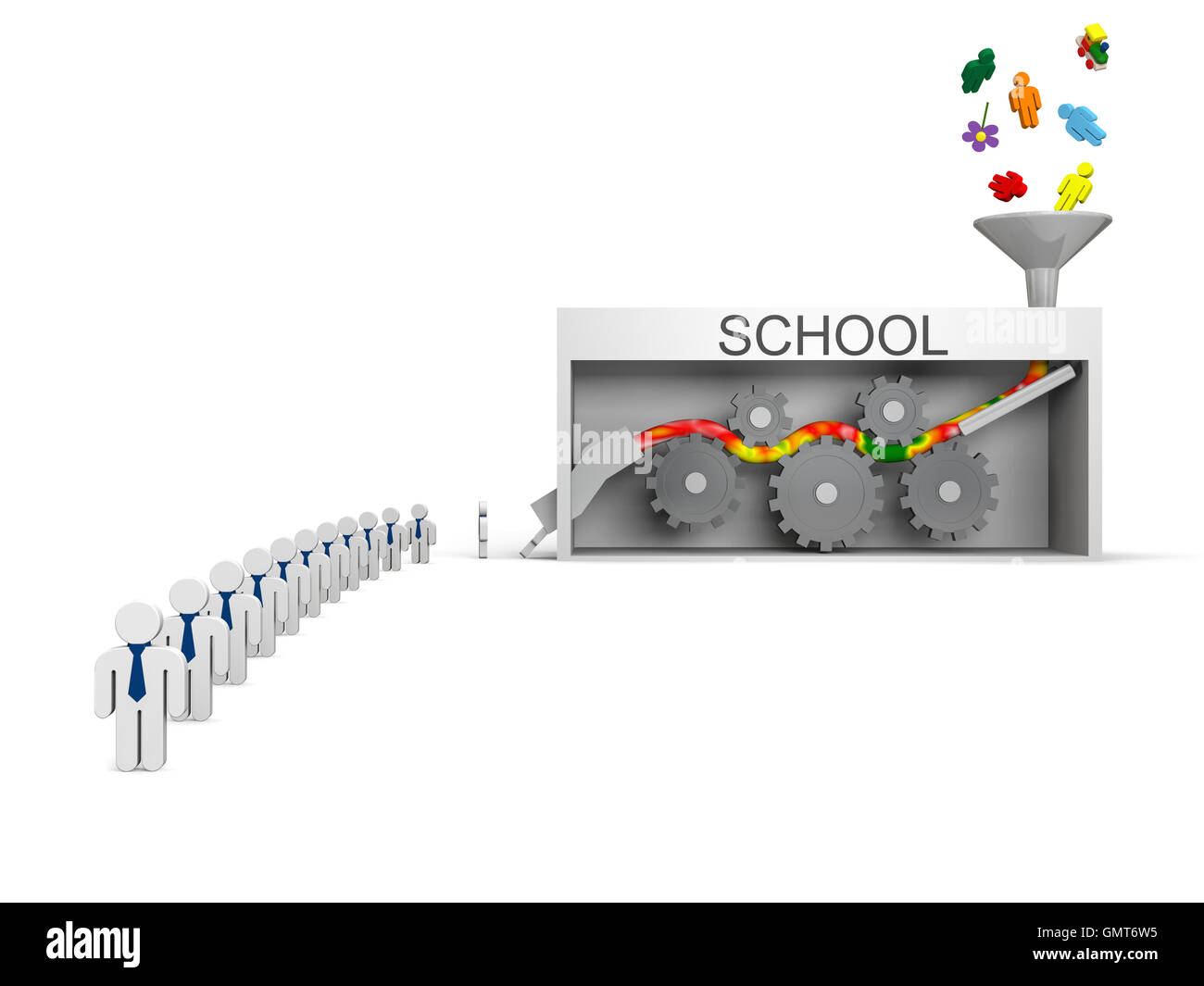 Production school Cut Out Stock Images & Pictures - Alamy