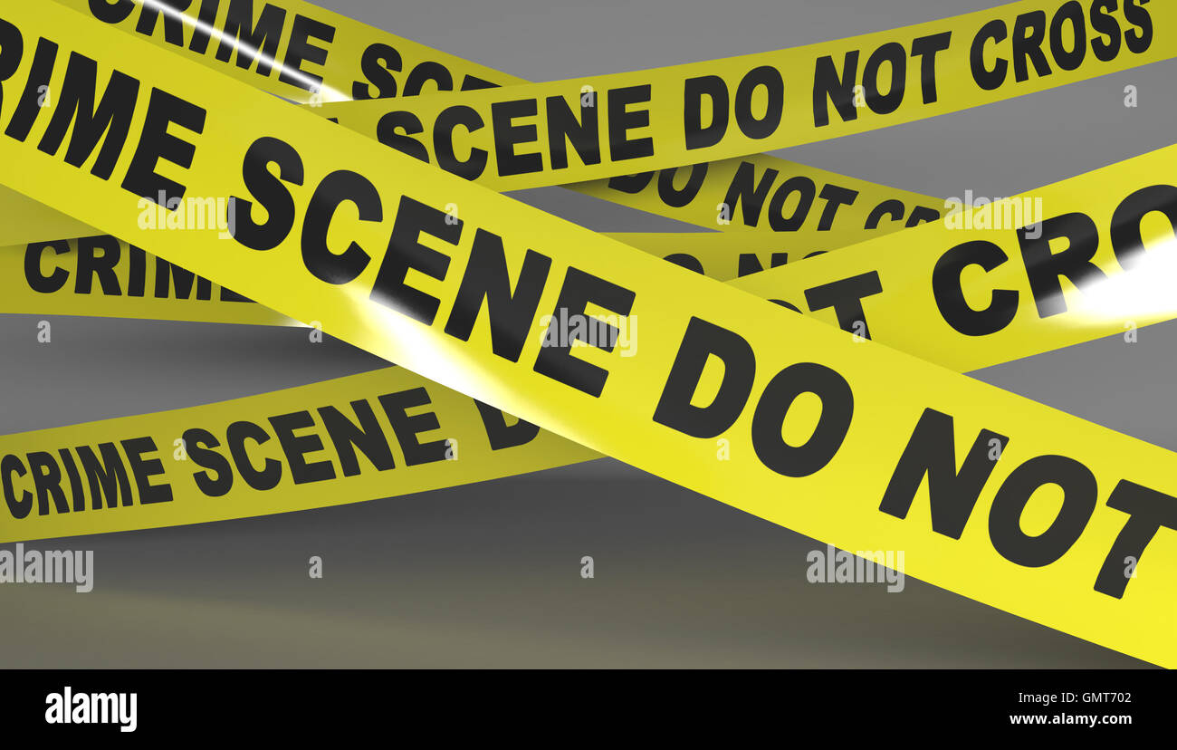 Crime scene tape Stock Photo - Alamy