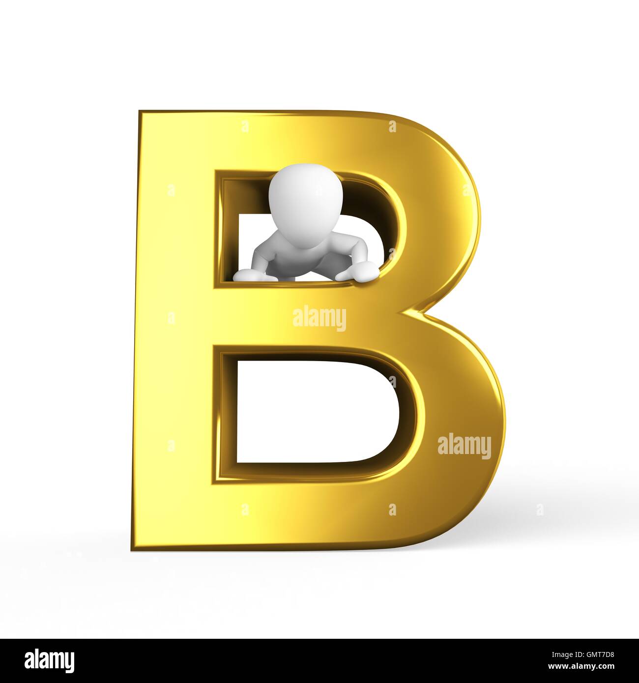 Gold b Cut Out Stock Images & Pictures - Alamy