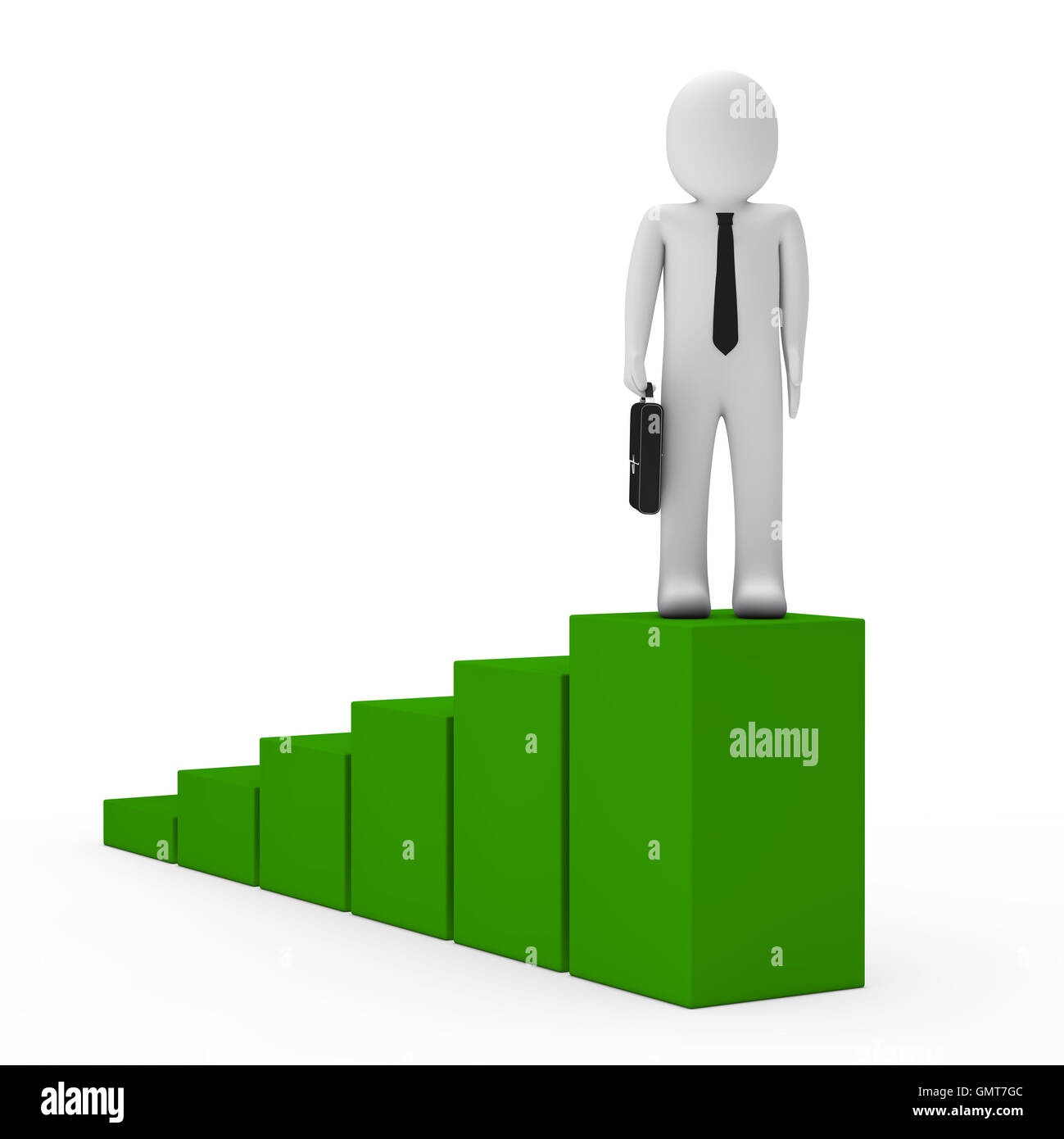 Financial growth icon success Cut Out Stock Images & Pictures - Alamy