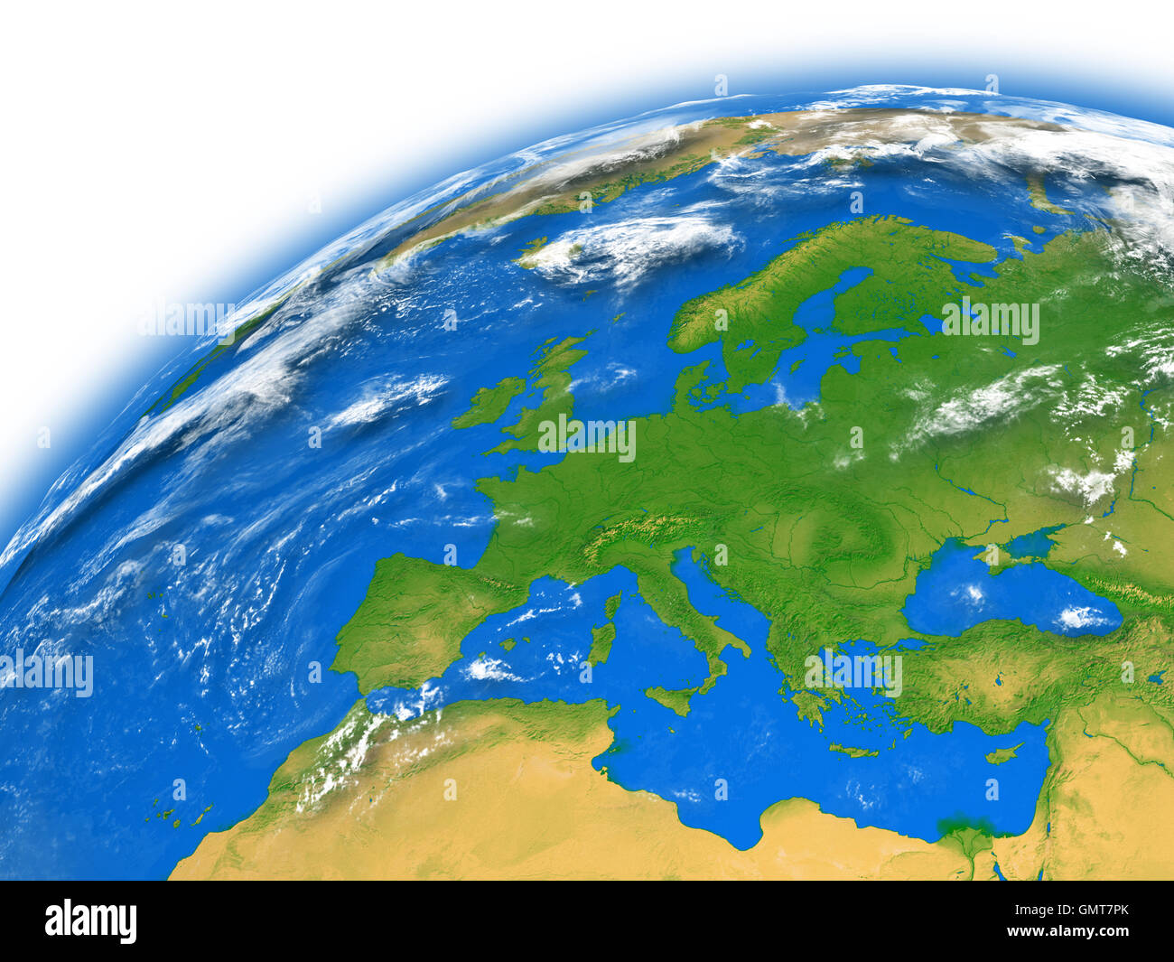 Blue earth european union hi-res stock photography and images - Alamy