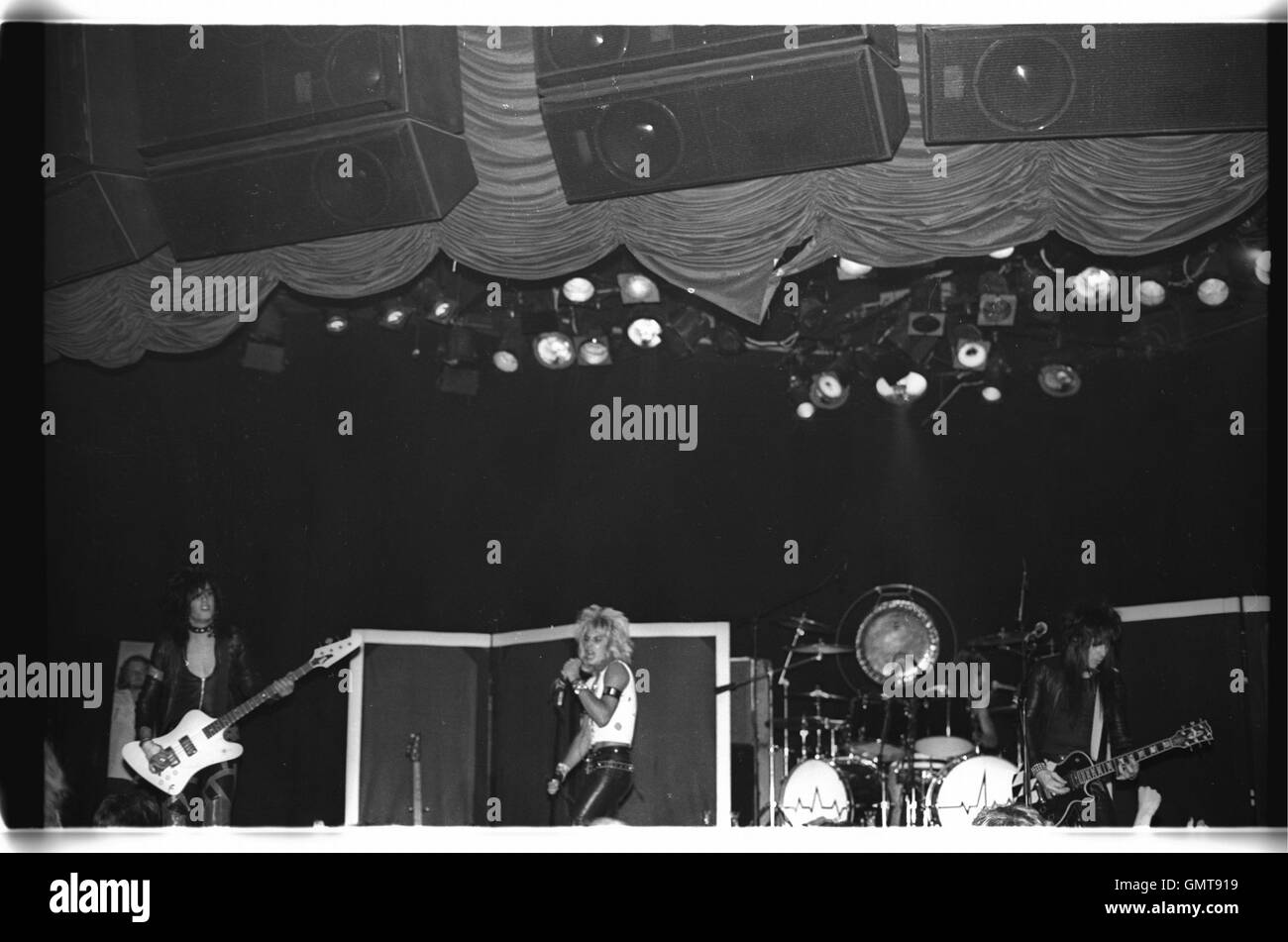 MOTLEY CRUE performing live at The Country Club in Reseda, CA USA in ...