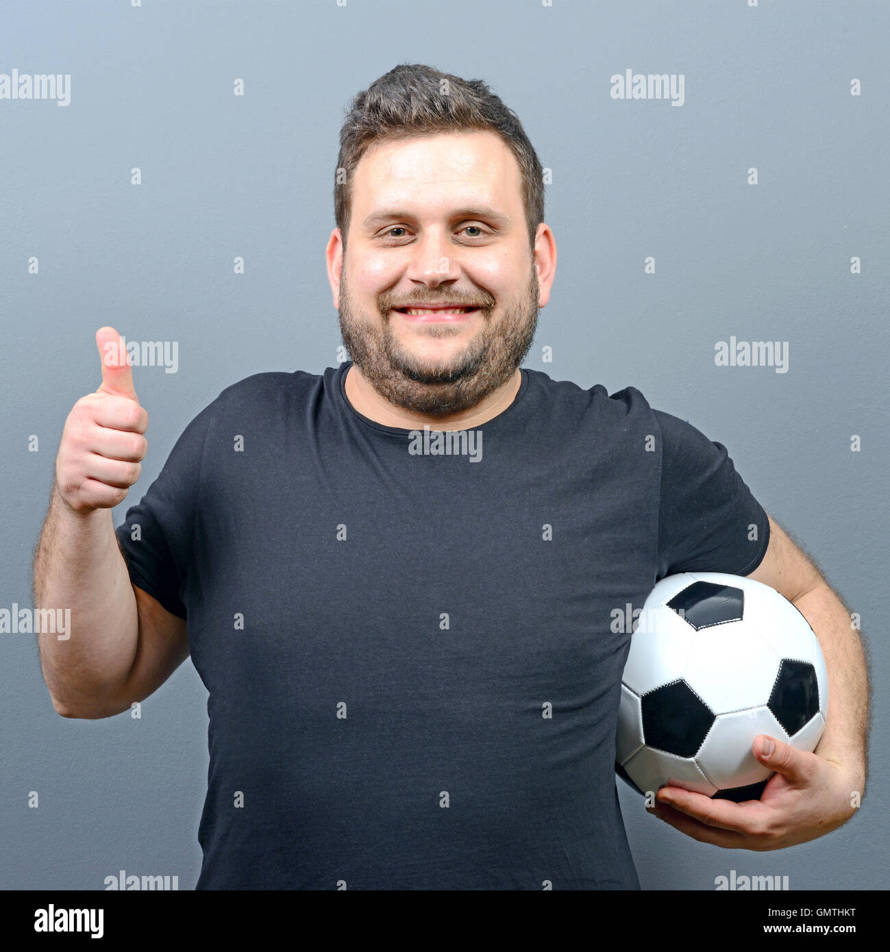 Overweight footballer hi-res stock photography and images - Alamy
