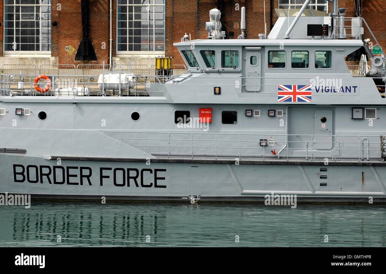 Border force cutter hmc vigilant hi-res stock photography and images ...