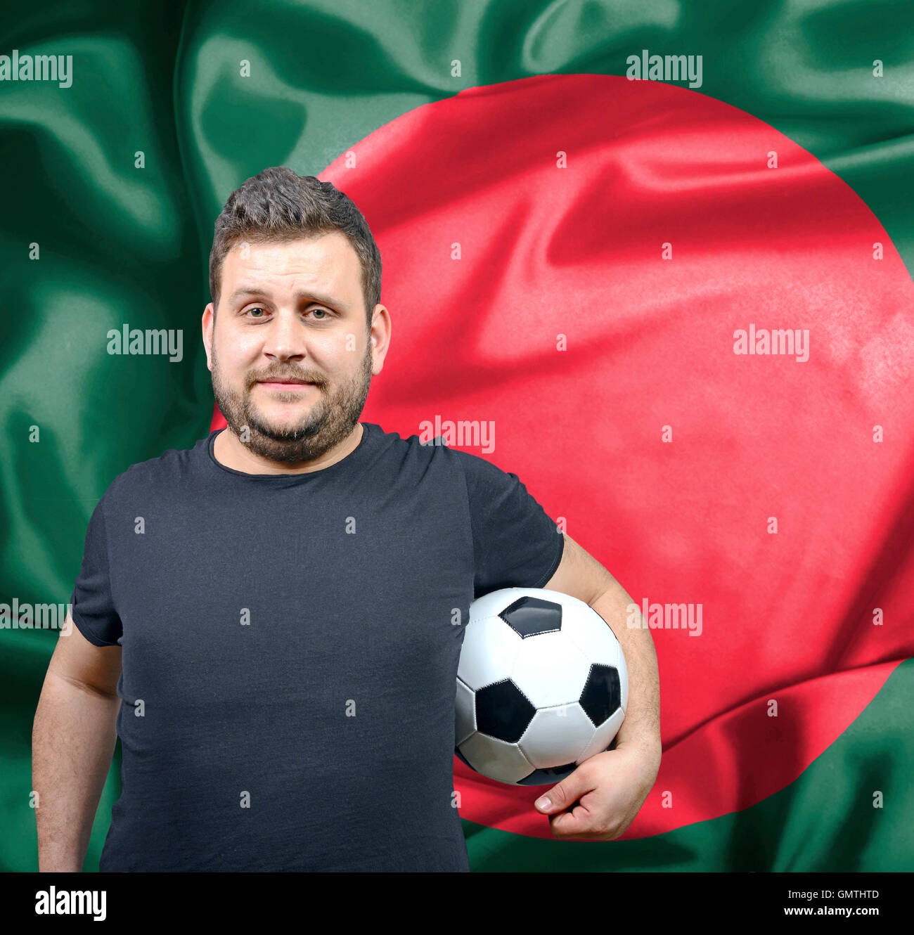 Proud football fan of Bangladesh Stock Photo - Alamy