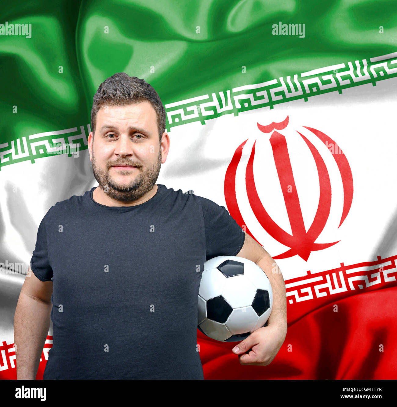 Iran football team fan hi-res stock photography and images - Alamy
