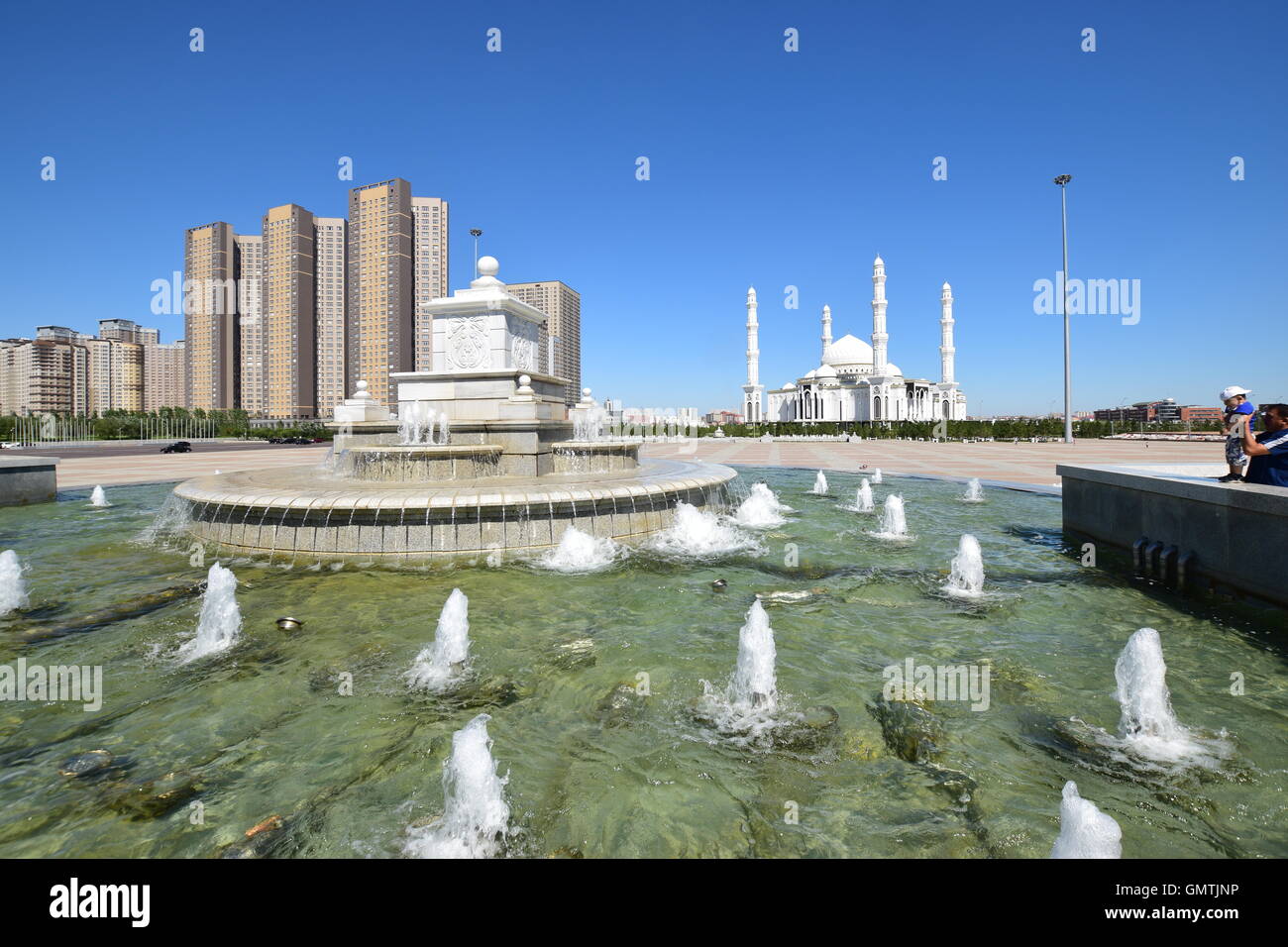 Astana (Nur-Sultan), Kazakhstan – View with modern buildings in Astana ...
