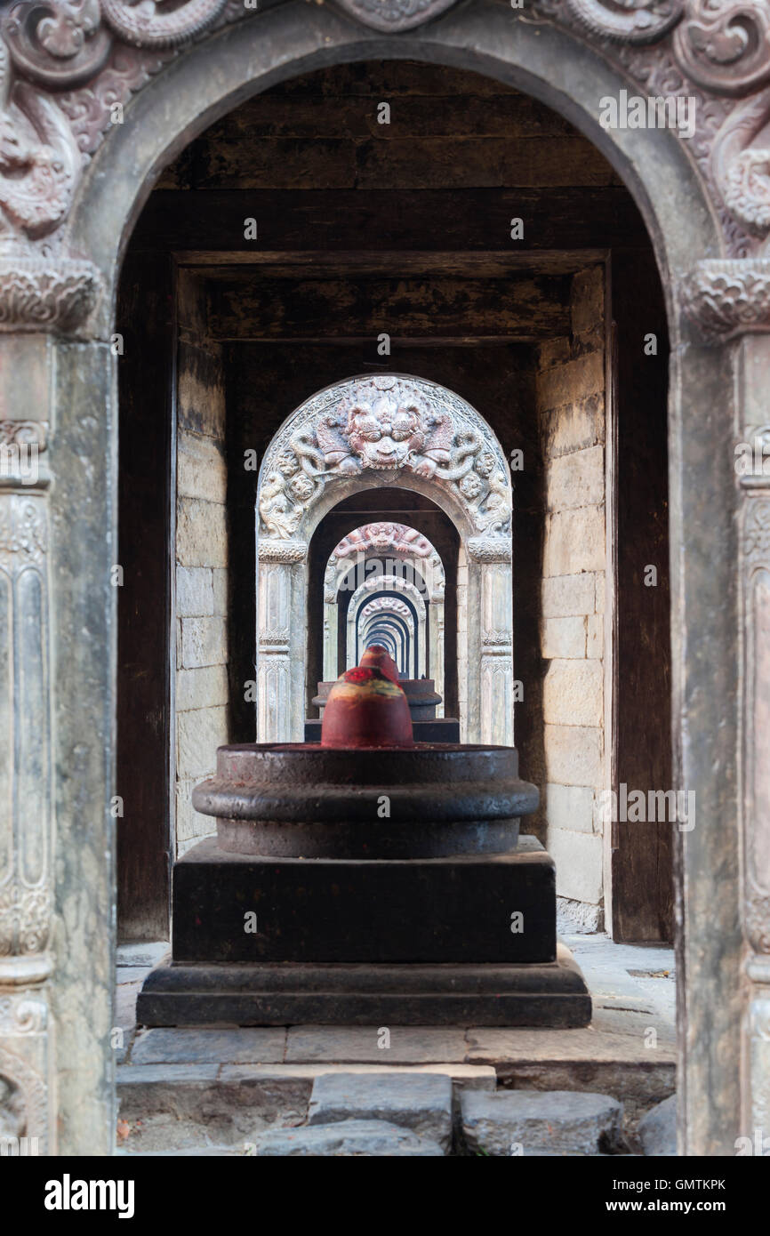 Doorway to Chaityas, Pashupatinath temple, Nepal Stock Photo - Alamy