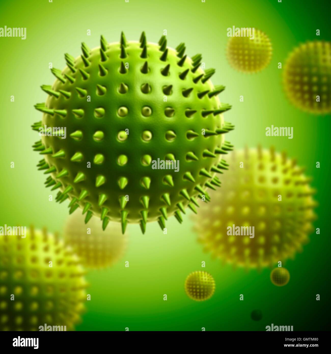 Daisy pollen, illustration Stock Photo - Alamy
