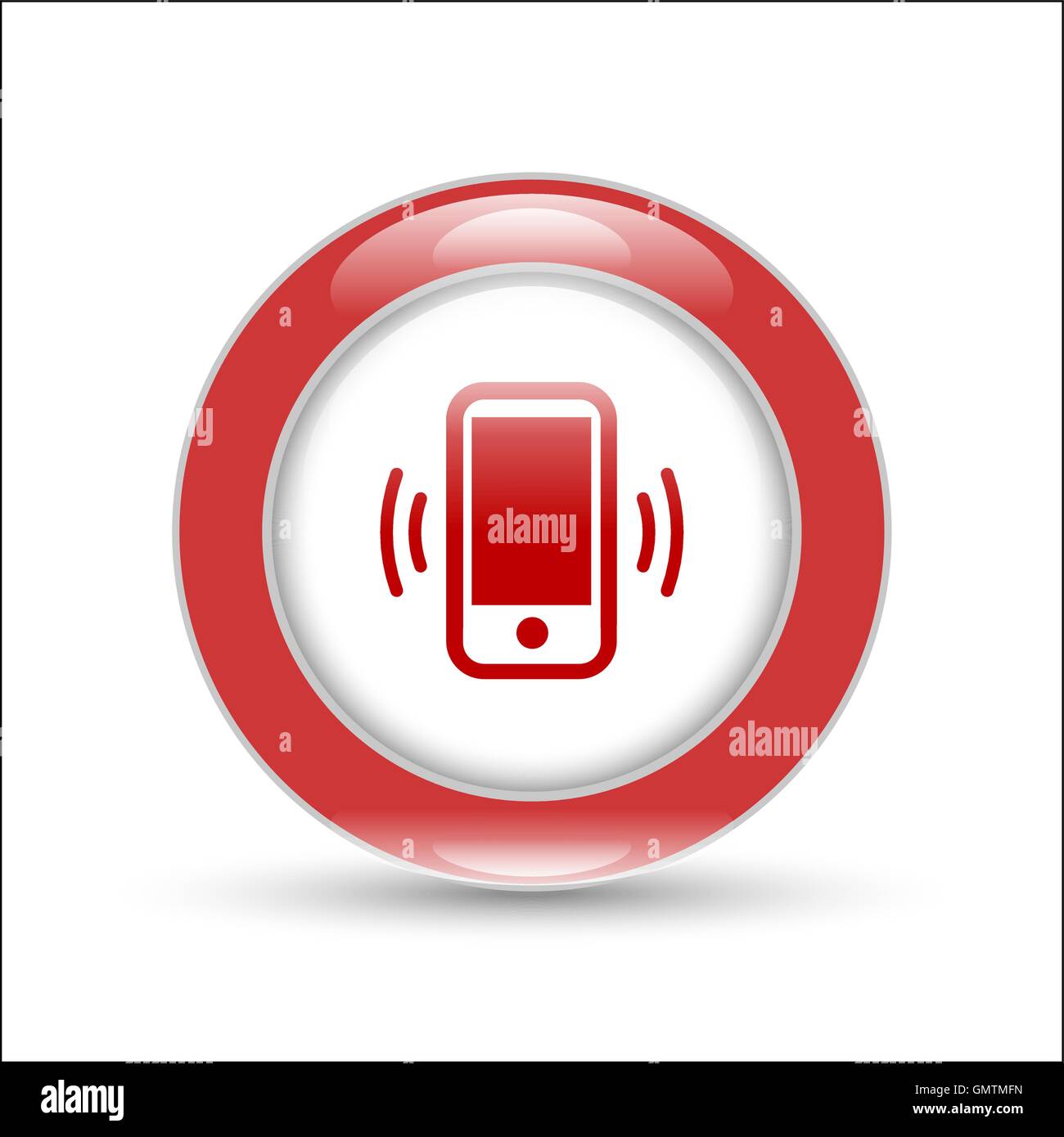 mobile phone icon Stock Vector Image & Art - Alamy