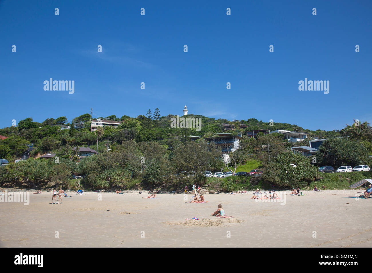 Wategos beach in Byron Bay on the north New South Wales coast,Australia ...