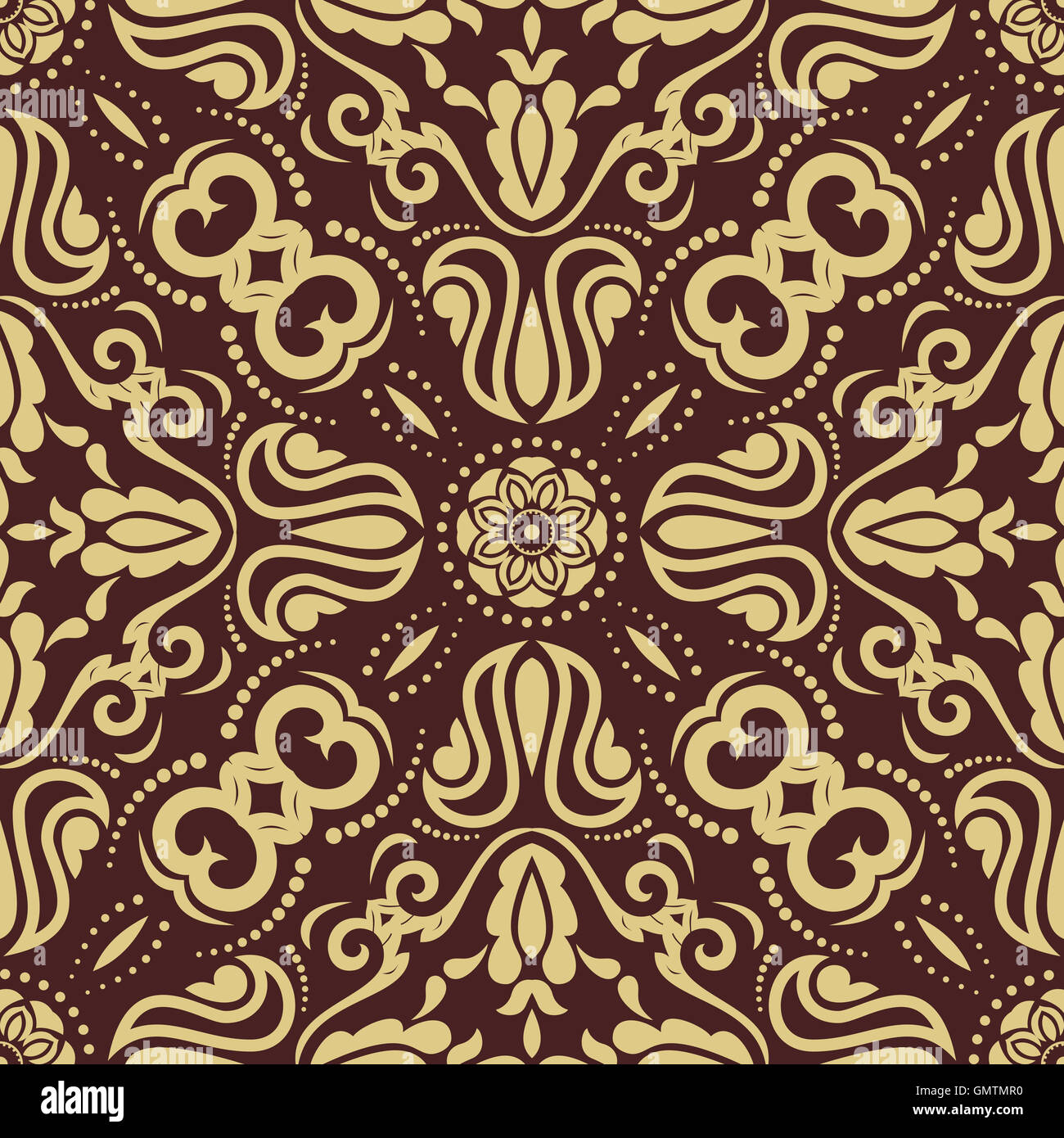 Seamless Oriental Background Stock Photo - Alamy