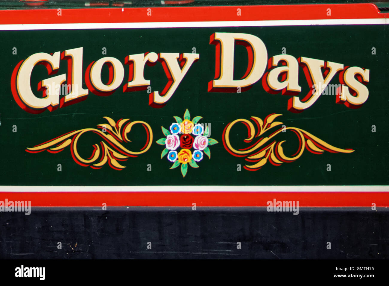 Narrowboat name hi-res stock photography and images - Alamy
