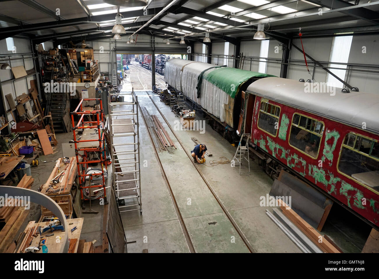 Workshop railway hi-res stock photography and images - Alamy