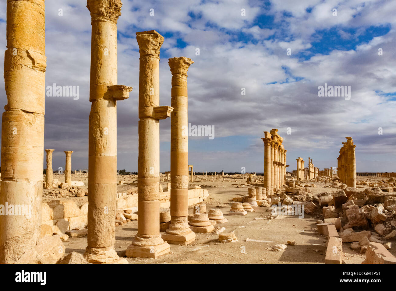 Ruins of Palmyra, Syria Stock Photo - Alamy