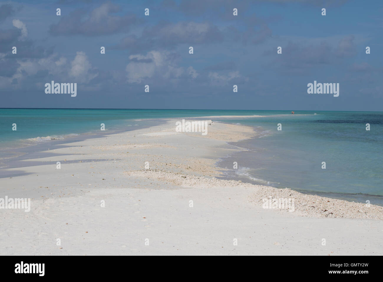 The End Of The Island Stock Photo - Alamy