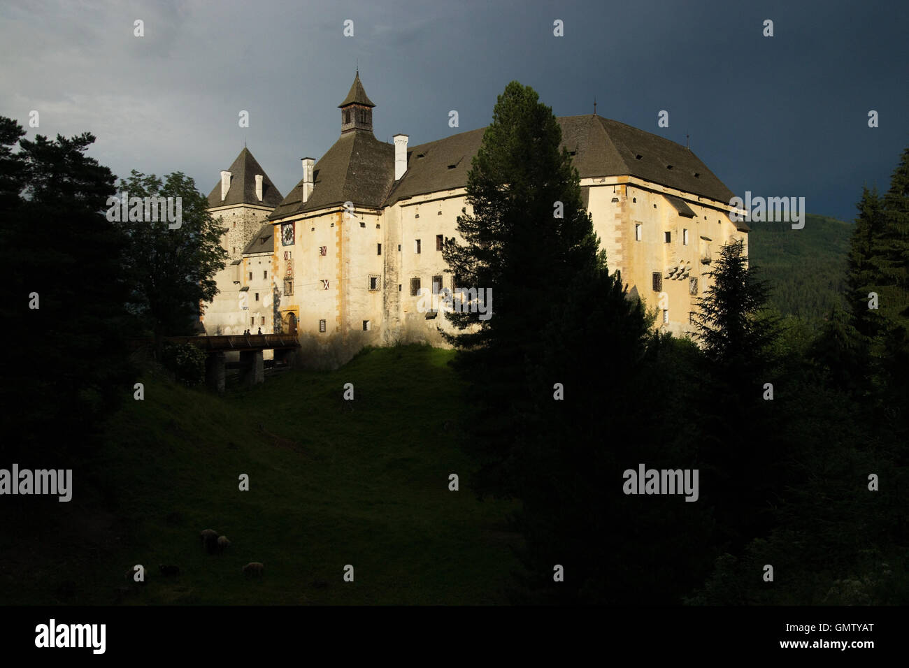 Moosham Castle is a medieval castle near Unternberg in the Lungau ...