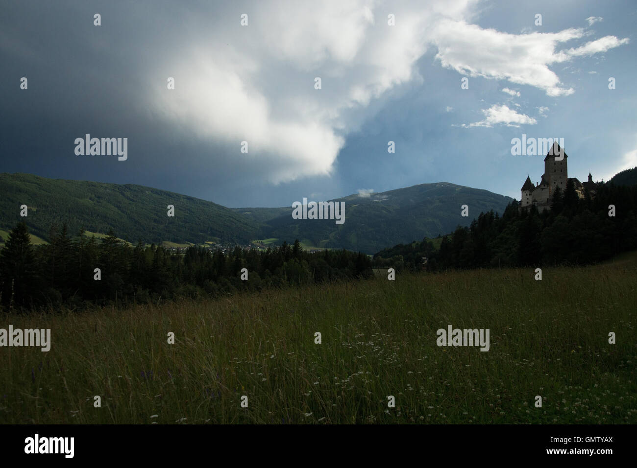 Moosham Castle is a medieval castle near Unternberg in the Lungau ...