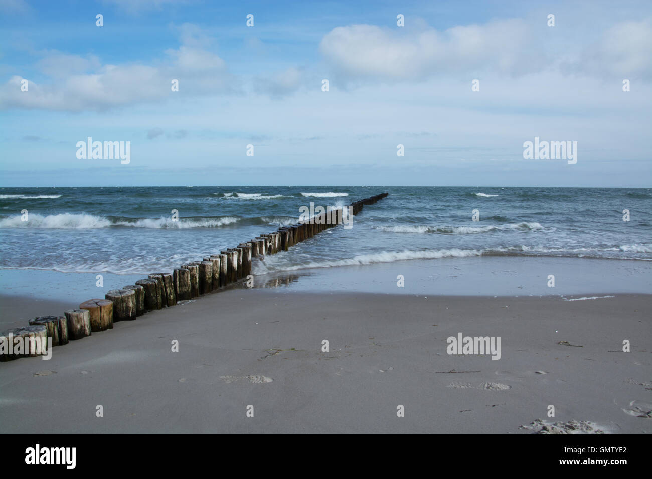 A groyne is a rigid hydraulic structure built from an ocean shore that ...