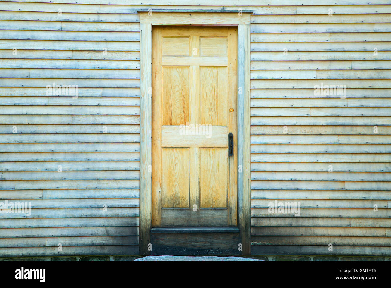 Caesar Robbins House door, Minute Man National Historical Park ...