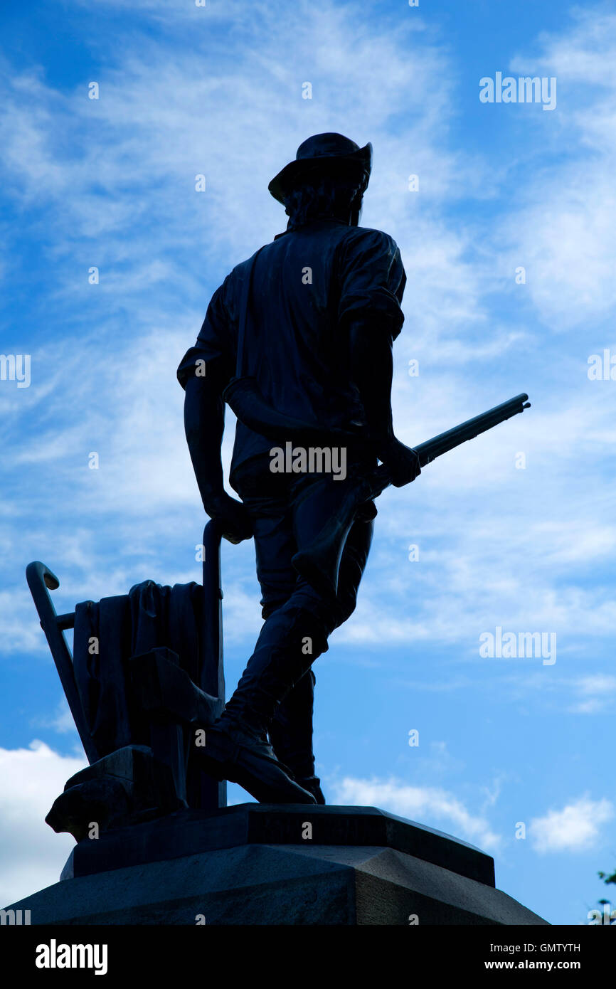 Minuteman minute man statue hi-res stock photography and images - Alamy