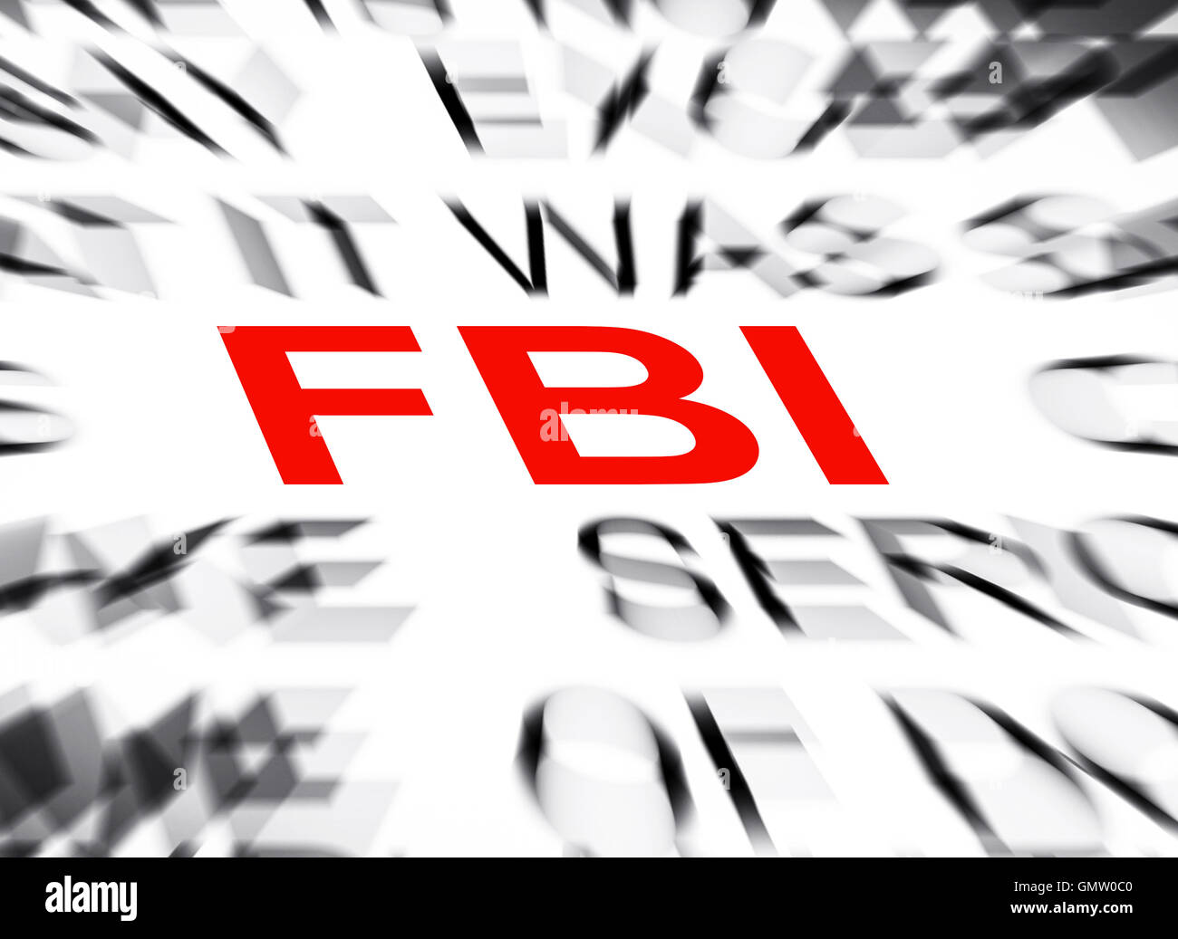 Fbi text hi-res stock photography and images - Alamy