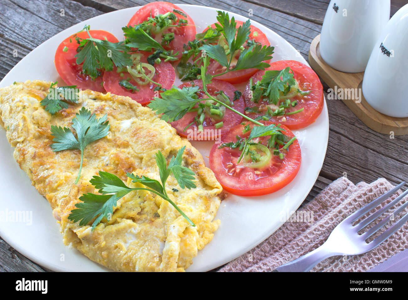 Omelette background hi-res stock photography and images - Alamy