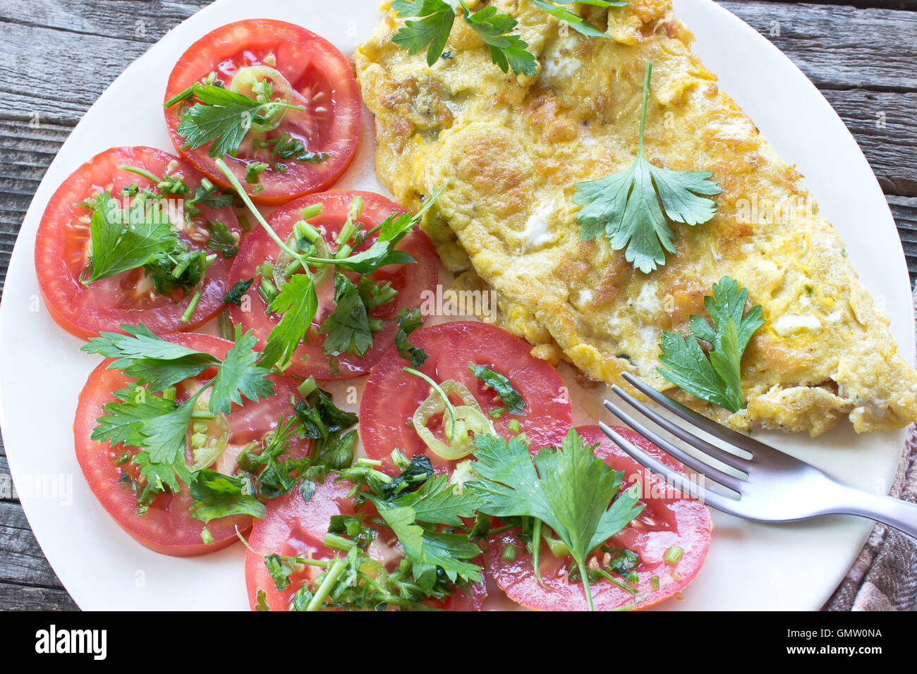 Omelette background hi-res stock photography and images - Alamy